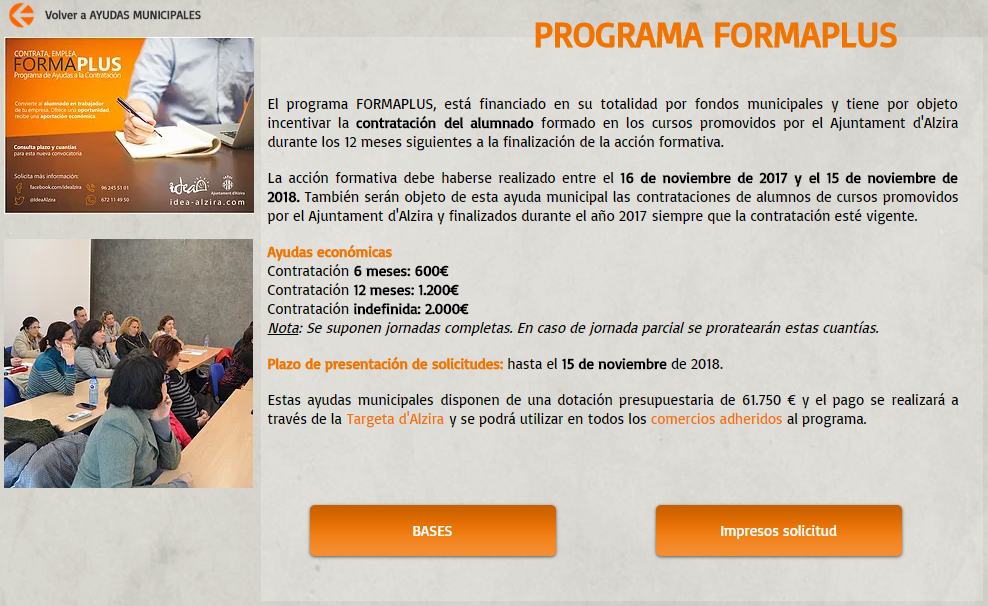 formaplus cas » Ajuntament d'Alzira